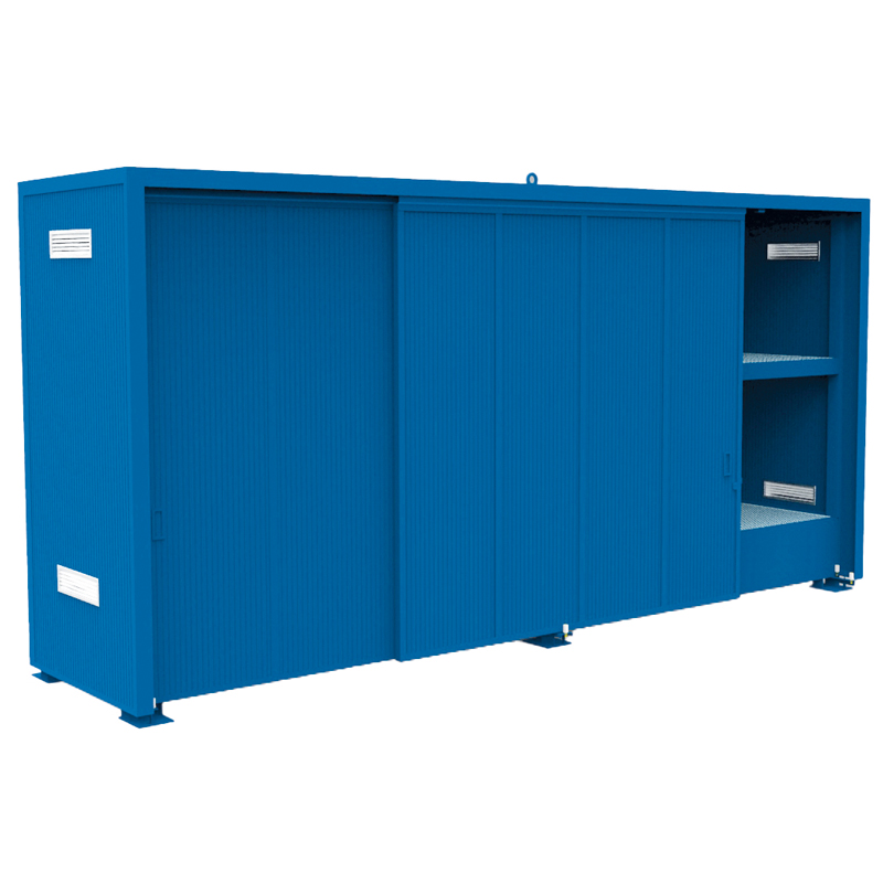 Conteneurs de stockage avec rétention, coupe-feu REI120, box et ...